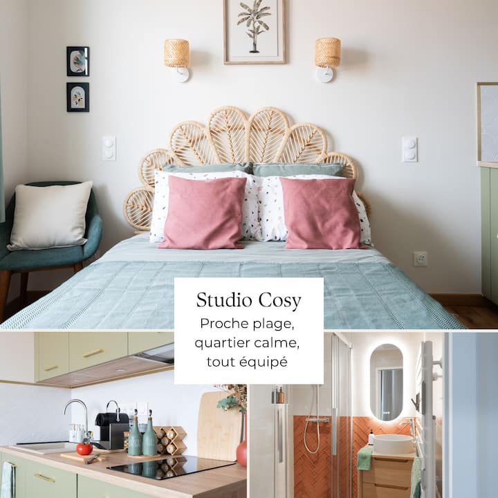 Studio Cosy Cœur De Ville Vue Dégagée Proche Plage - Arcachon