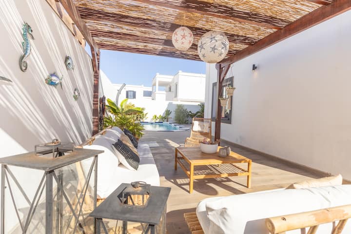 Villa Ico · Modern Villa W/ Private Pool & Garden - Playa Blanca