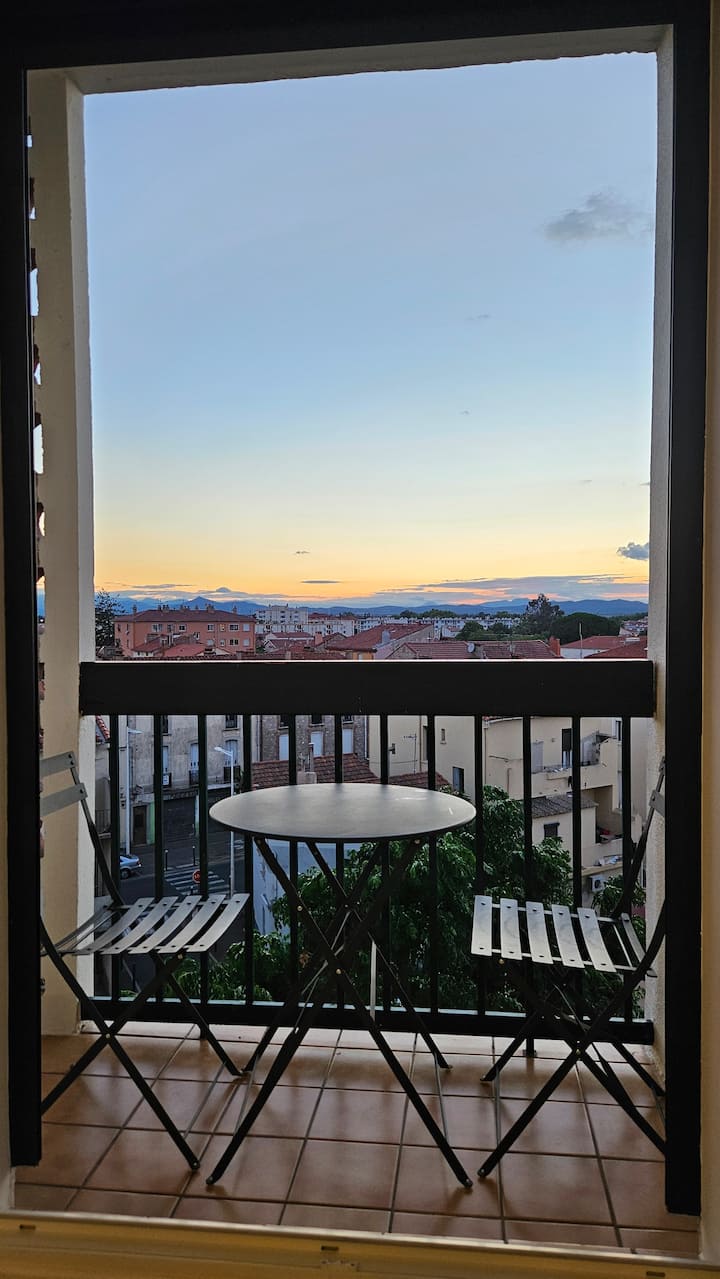Appart Neuf Et Cosy Avec Vue - Perpignan