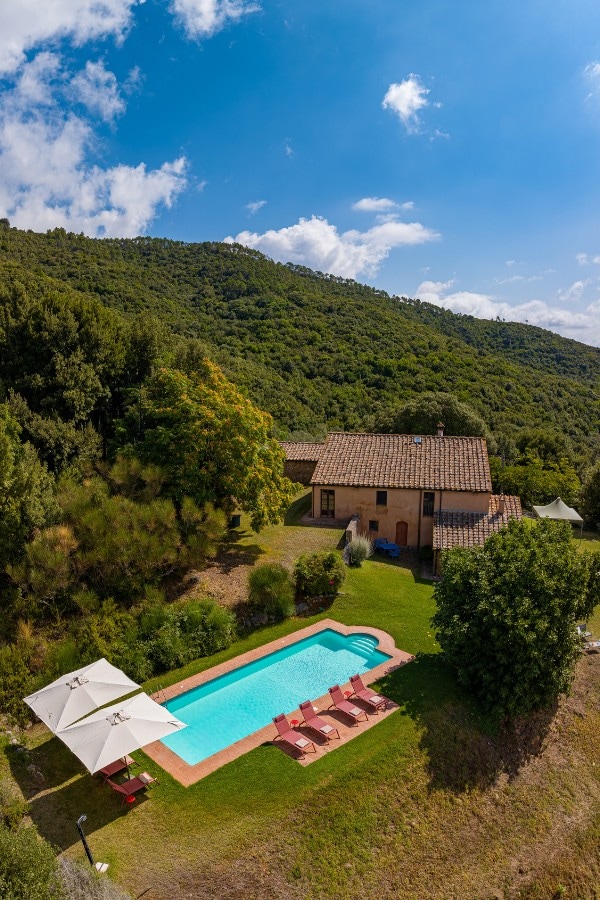 Magnifique villa toscane avec piscine panoramique - Villas à louer à ...