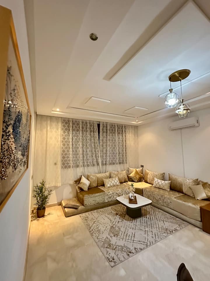 Haut Founty Apparemment Chic 3 Chambres - Agadir