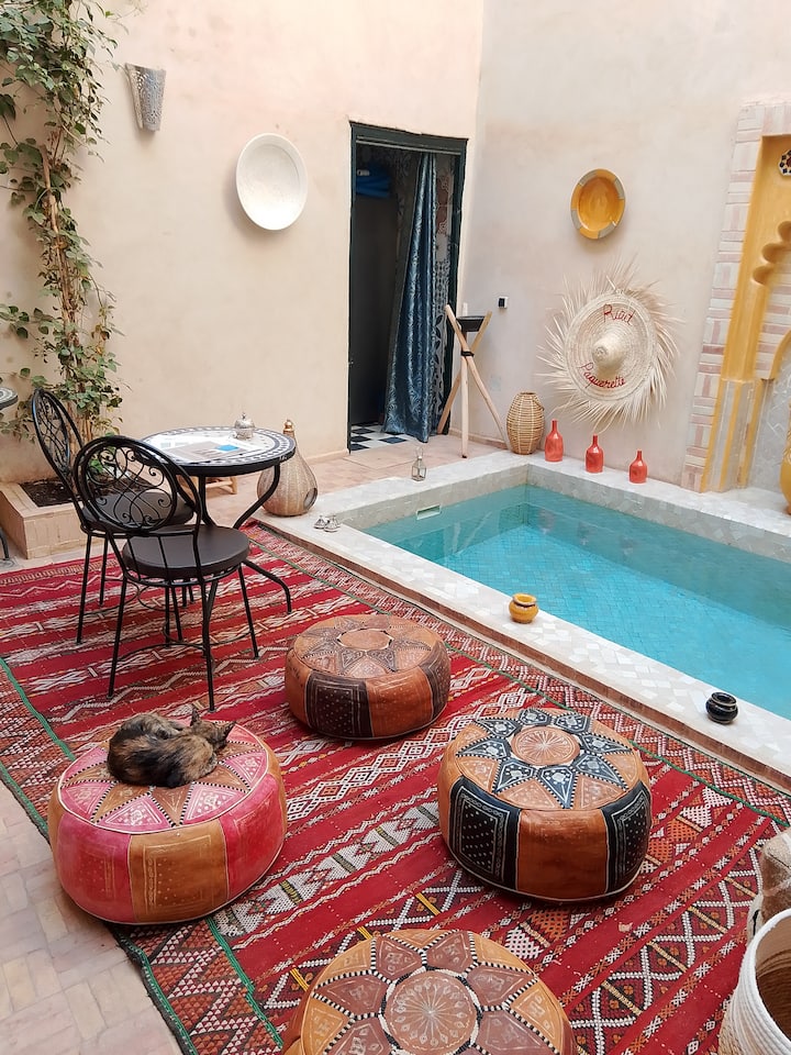 Chambre 2 Pers Sur Patio - Adulte Only - Marrakech