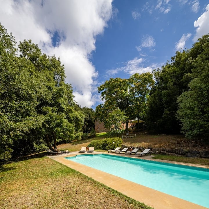 Storica Villa Toscana Con Piscina Panoramica - Toscana