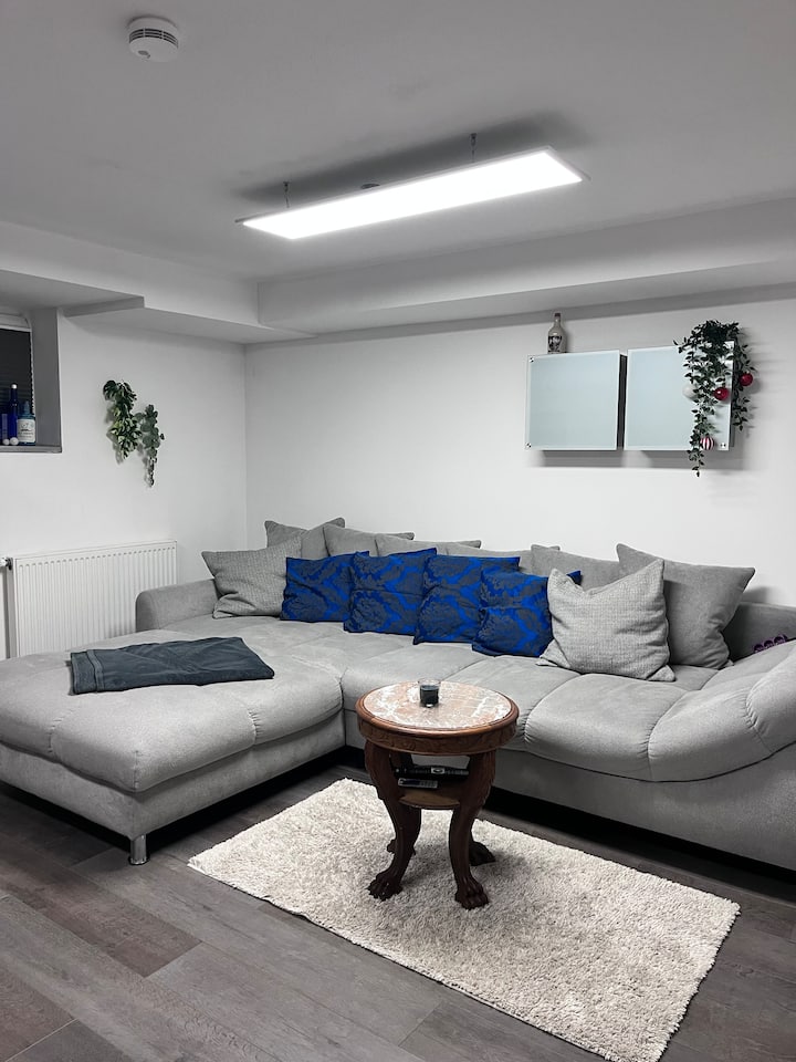 Komfortabel Souterrainwohnung
Vintage/retro Look - Mahlberg