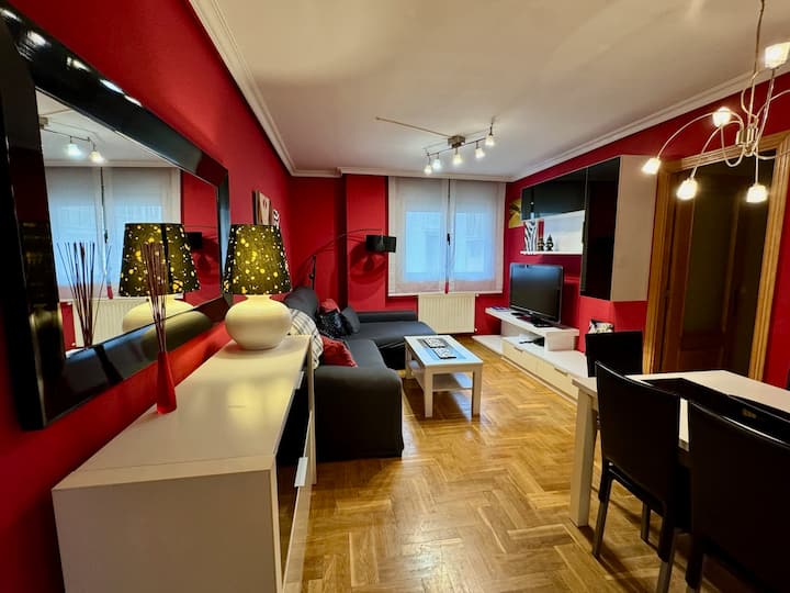 Apartamento Marqués. Parking Gratuito - Oviedo