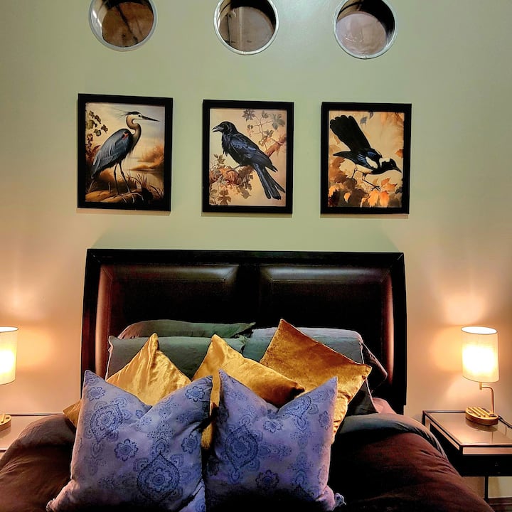 Downtown Artsy Urban Vintage Vibes Loft - 댈러스