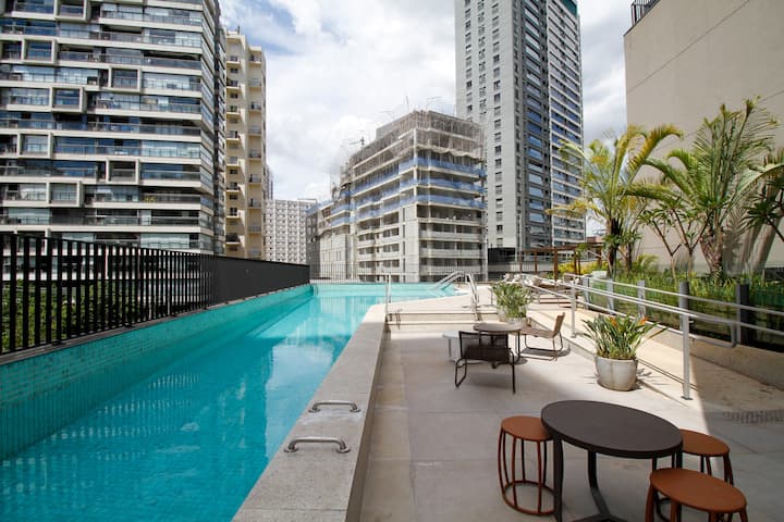 Coração São Paulo: Studio 200m Metrô Vila Madalena - Pinheiros