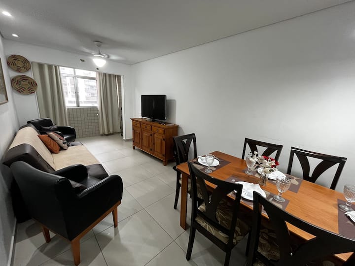 Aviação1dorm- Ar Cond/garagem, Wi Fi 15m Da Praia - Praia Grande