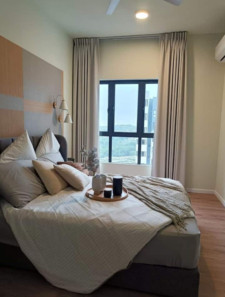 Muji 3br Stay@sec 13 Msuitm | Aeon With 2 Parking - Shah Alam