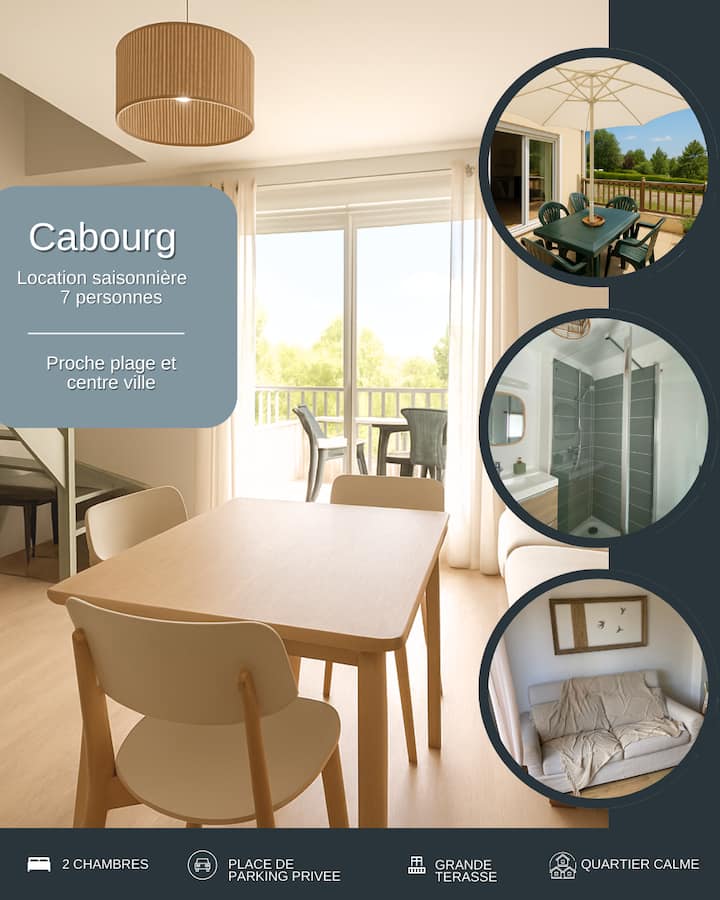 Duplex Cosy Cabourg Proche Plage / Centre Ville - Cabourg