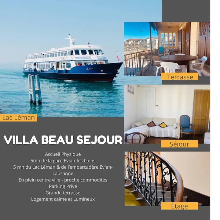 Villa Beau Séjour Au Centre D'evian-les-bains - Évian-les-Bains