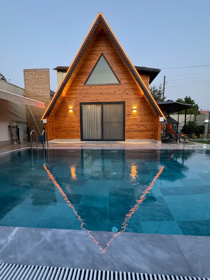 Müstakil Havuzlu Lüx Bungalov - Fethiye