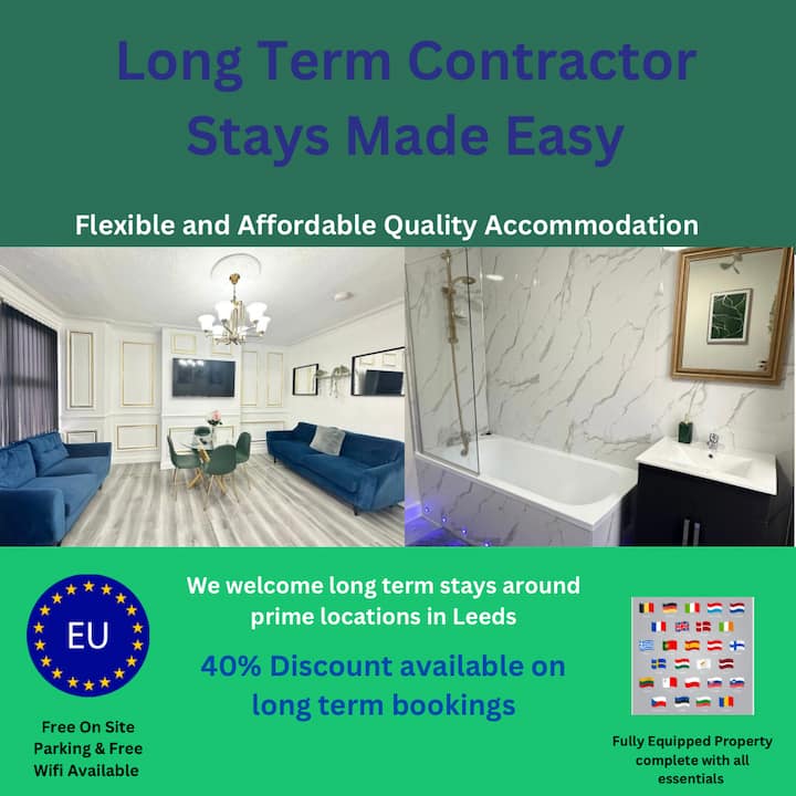 Beautiful 4 Bed House Leeds - Leeds
