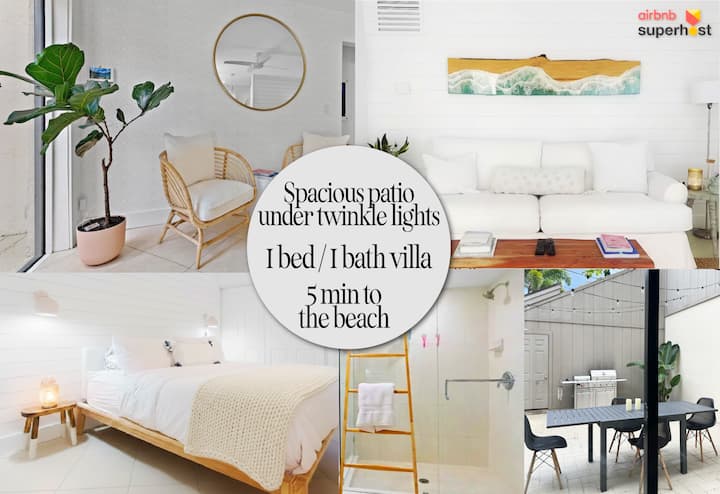 Beachside Modern Wellness Villa W/ Spacious Patio - Jupiter