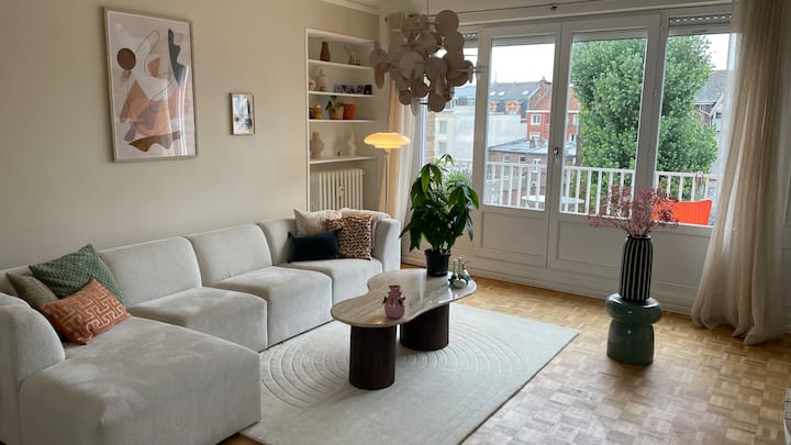 T3 Lumineux Et Spacieux à Centre Lille - Lille, France