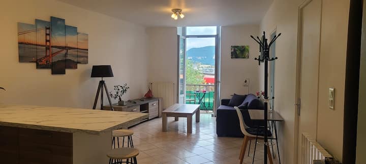 La Citadine Balcon, Terrasse, Fibre, Centre-ville - Millau