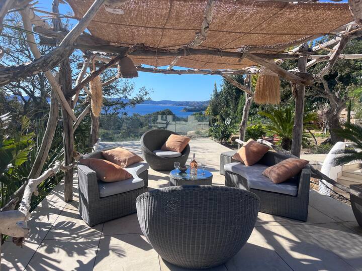 Villa Neuve Climatisée Face Au Cap Nègre - Le Lavandou
