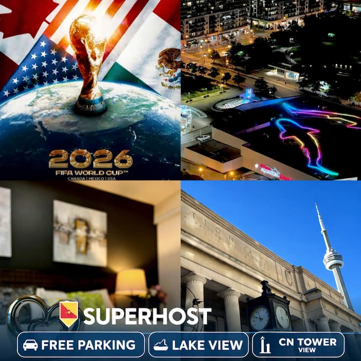 Rogerscenter Mtcc 2b2b Lake&cn Tower View Parking - Toronto