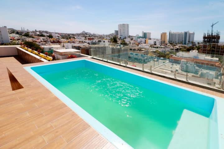 Departamento Cerca De Playa Con Alberca - Mazatlán