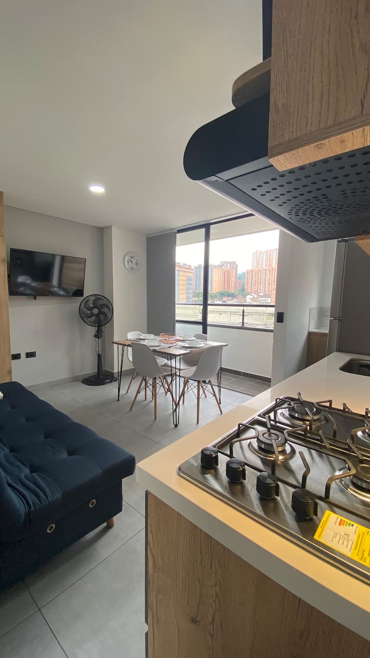 Balcón | Jacuzzi | Coworking | Metro Sabaneta - Sabaneta