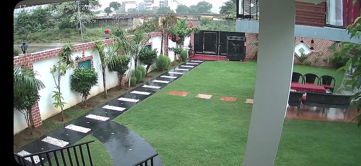 Courtyard By Palm -3 Bhk Mini Farm Stay - Manesar