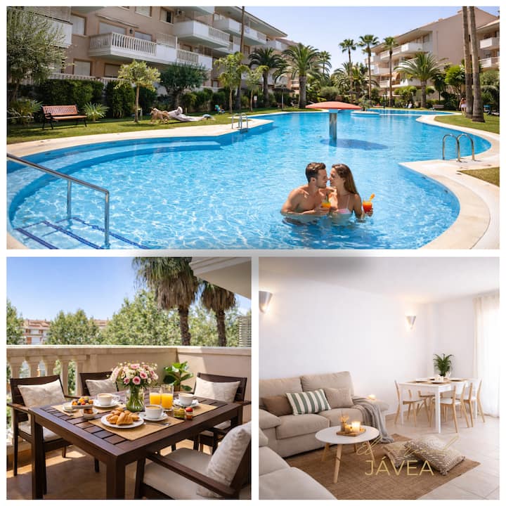 1 Min Arenal Beach | Pools | Tennis | Gym | Sauna - Xàbia (Javea)