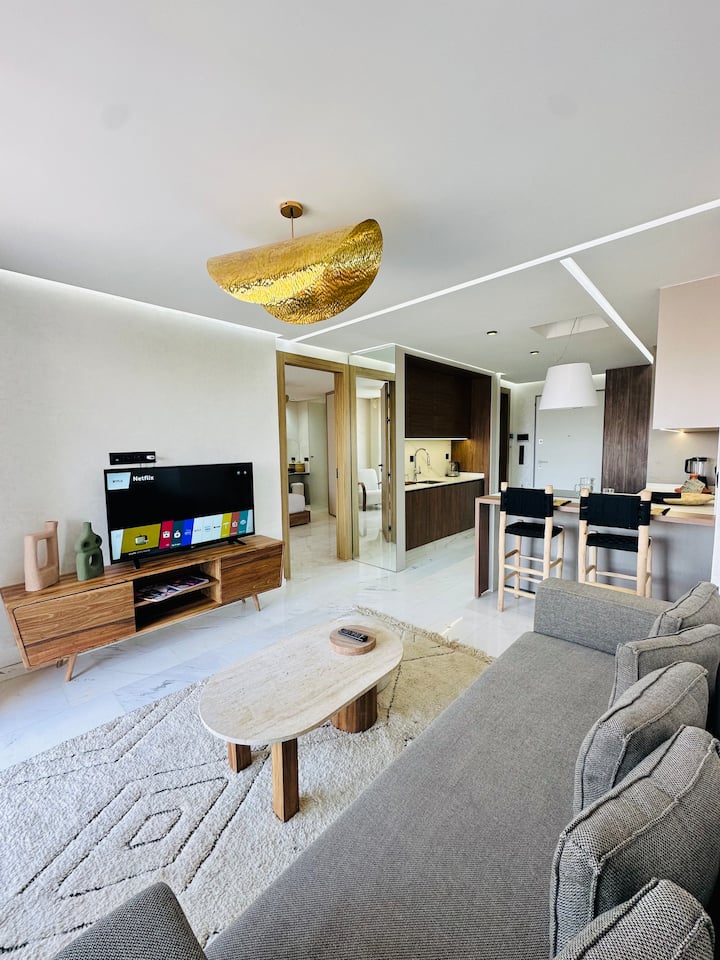 Centre 1 Chambre éLégante Gueliz Tout à Pied Wifi - Marrakesh