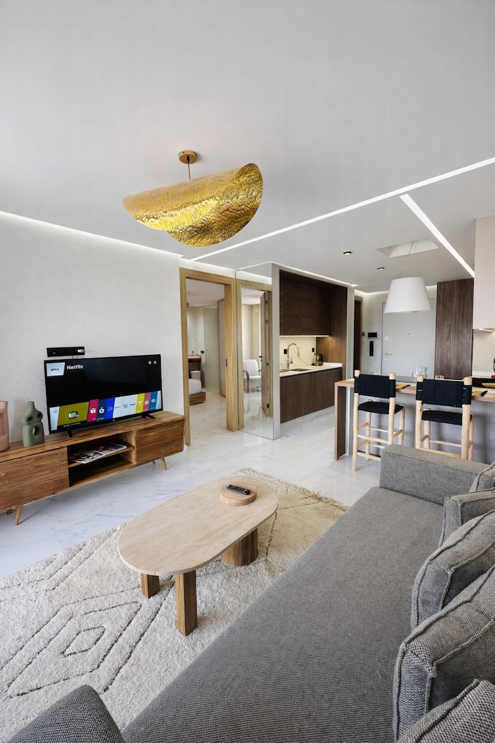 Appartement Moderne Avec Piscine Rooftop Marrakech - Marrakech