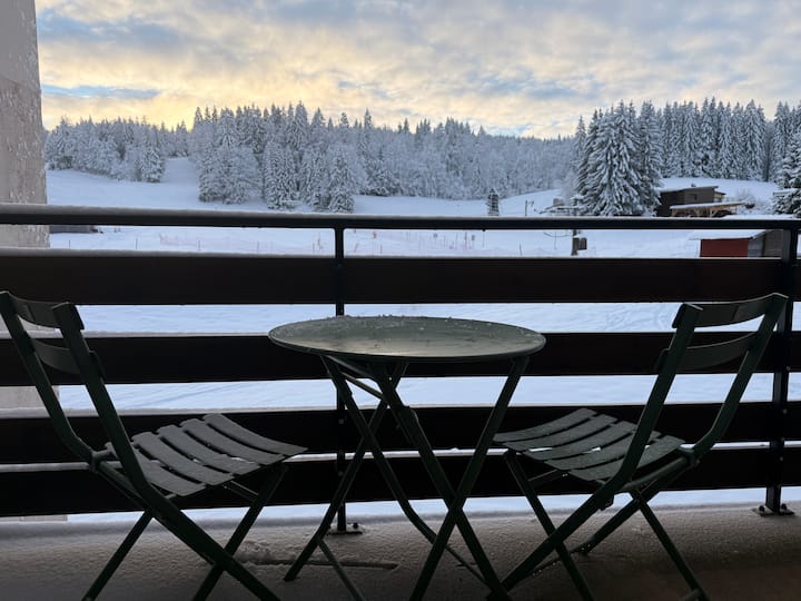 Les Jouv: Ski, Vue & Rando
Pieds De Pistes Alpin - Prémanon