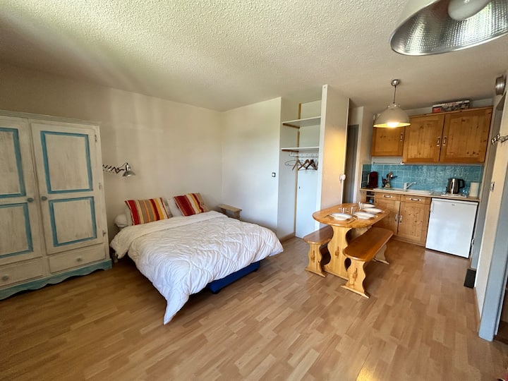 Accès Pistes Ski Hiver Centre La Foux D'allos - Val d'Allos