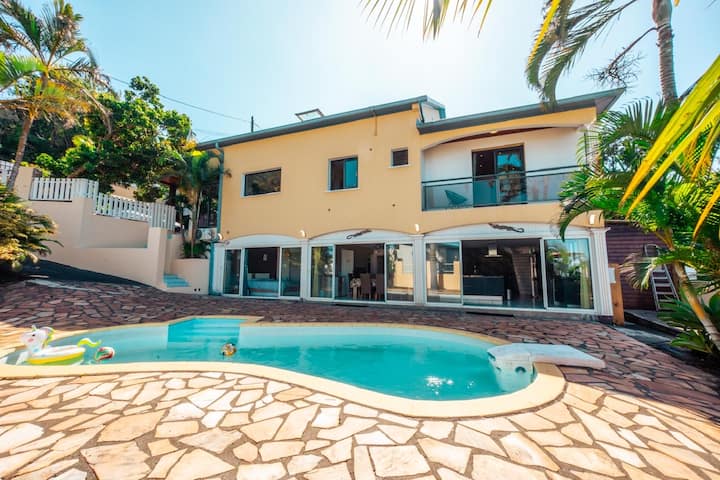 Grande Maison, Pour 20 Pers, Piscine, Billard, Bbq - Saint Joseph