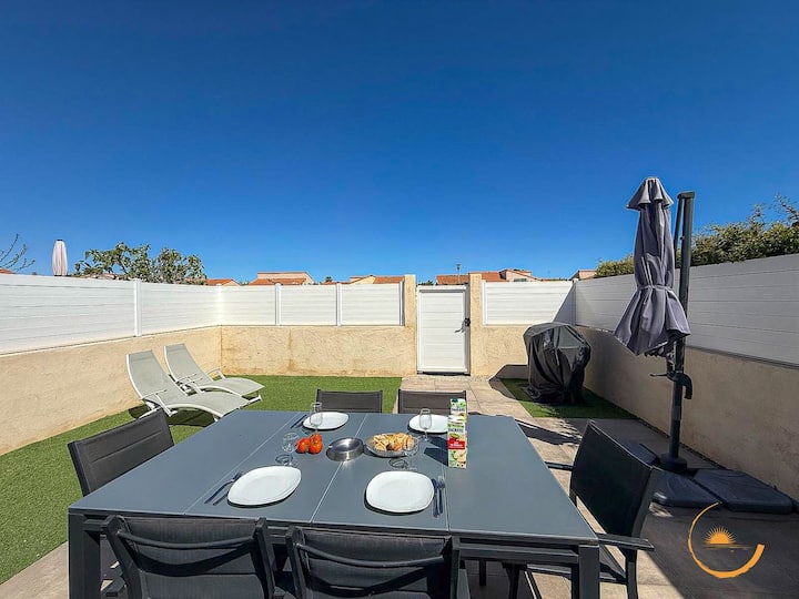 Côté Sud – Piscine, Bbq Et Clim - Plage de Frontignan