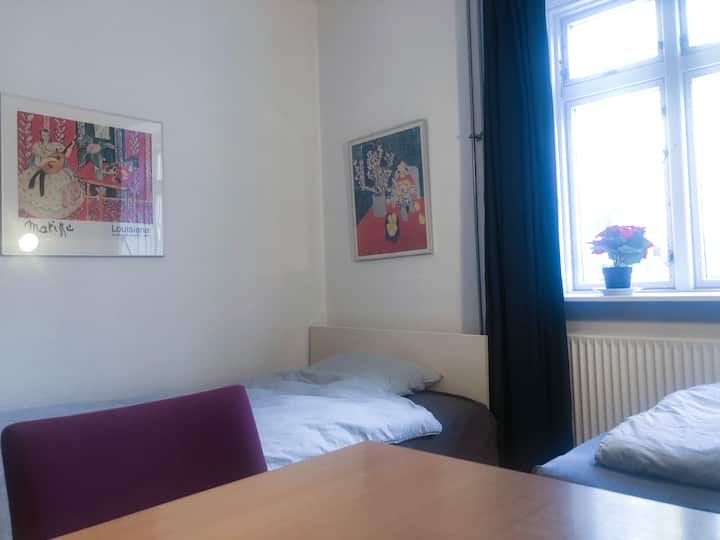 Copenhagen Central Apartment. 61 Sqm Kitchen, Bath - Copenhaguen