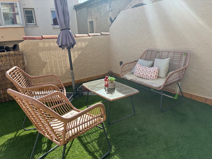 Studio Avec Terrasse, Proche Gare & Centre Ville - Montpellier
