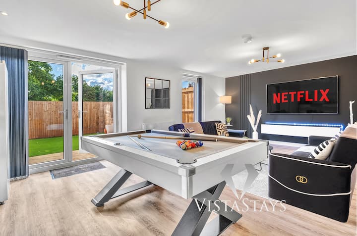 Contractor Stay 10% Off | Pool Table +Ps4 +Parking - 伯明翰