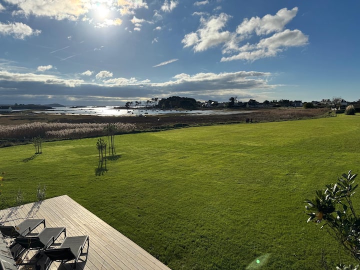 Villa Mamina, Location Face à La Mer, îLe Grande - Trébeurden