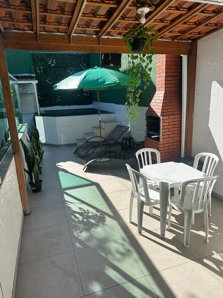 Cobertura Porto Sol E Mar Perfeita Lazer Privativo - Guarujá