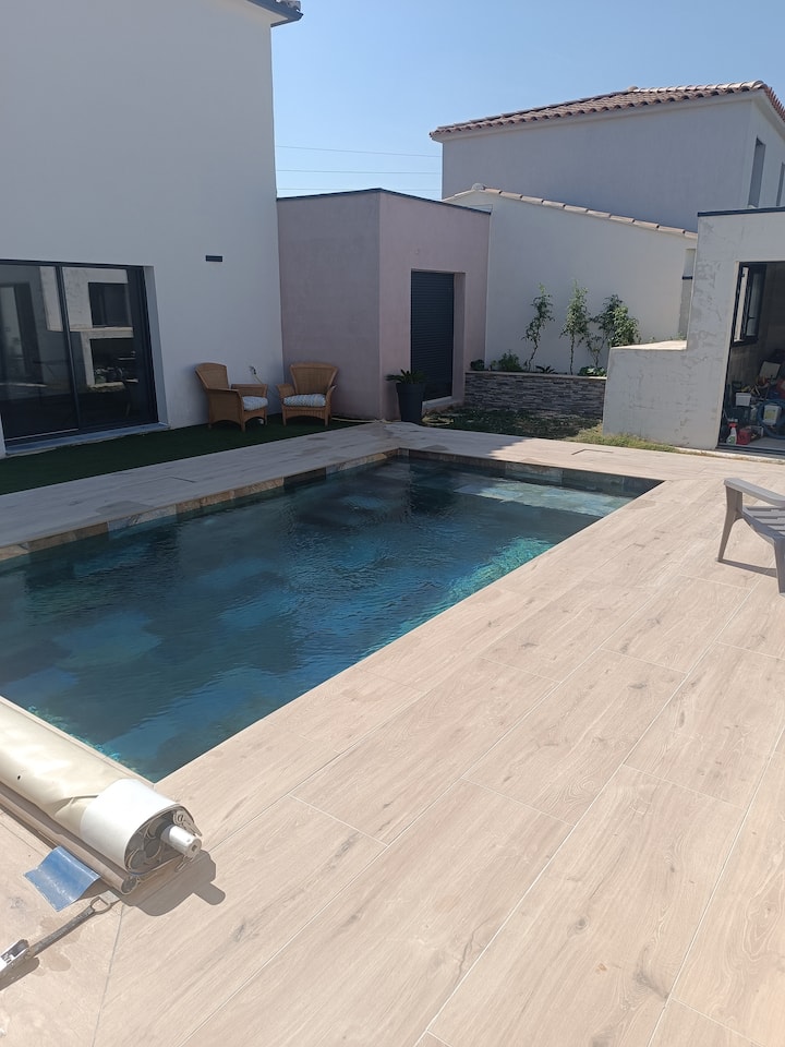 Maison Familiale Avec Piscine - Vitrolles