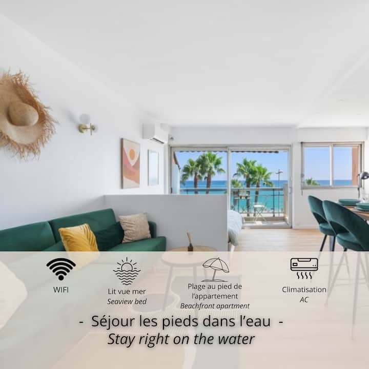 Cosy&chill - Superbe Vue Mer, Wifi, Clim, Netflix - Juan-les-Pins
