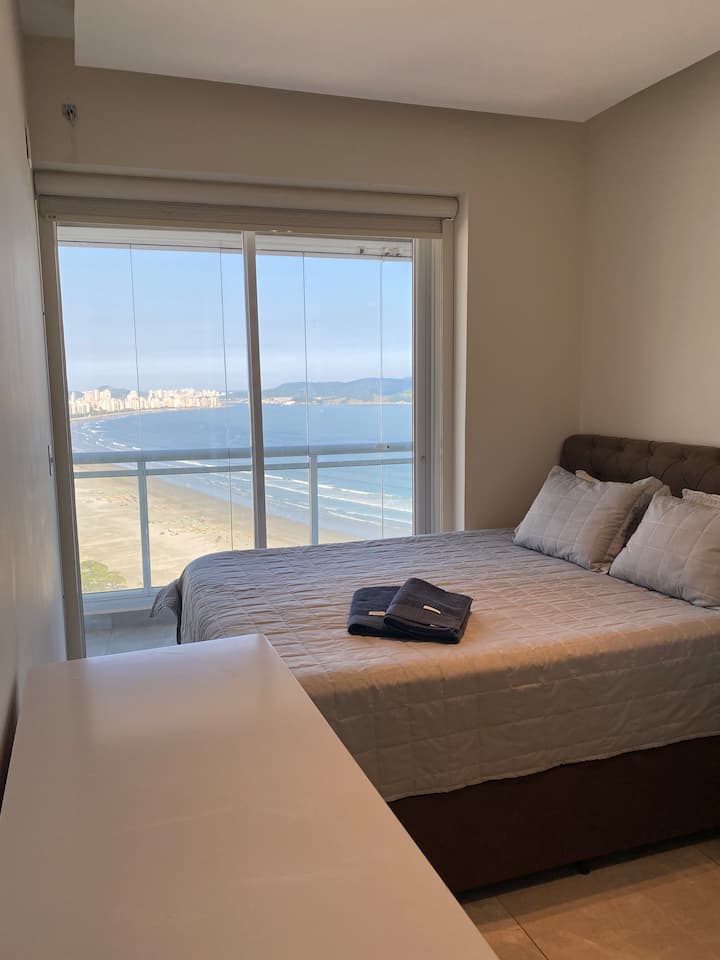 Apartamento Vista ÚNica Mar Unlimited Santos/sp - Santos