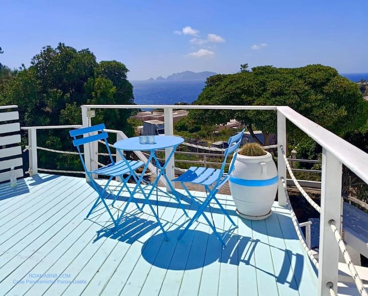 Onda Blu Con Piscina Uso Esclusivo Vista Palmarola - Ponza