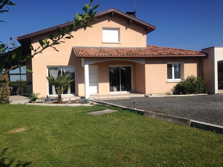 Maison 8 Pers Piscine 4 Chambres - Dax