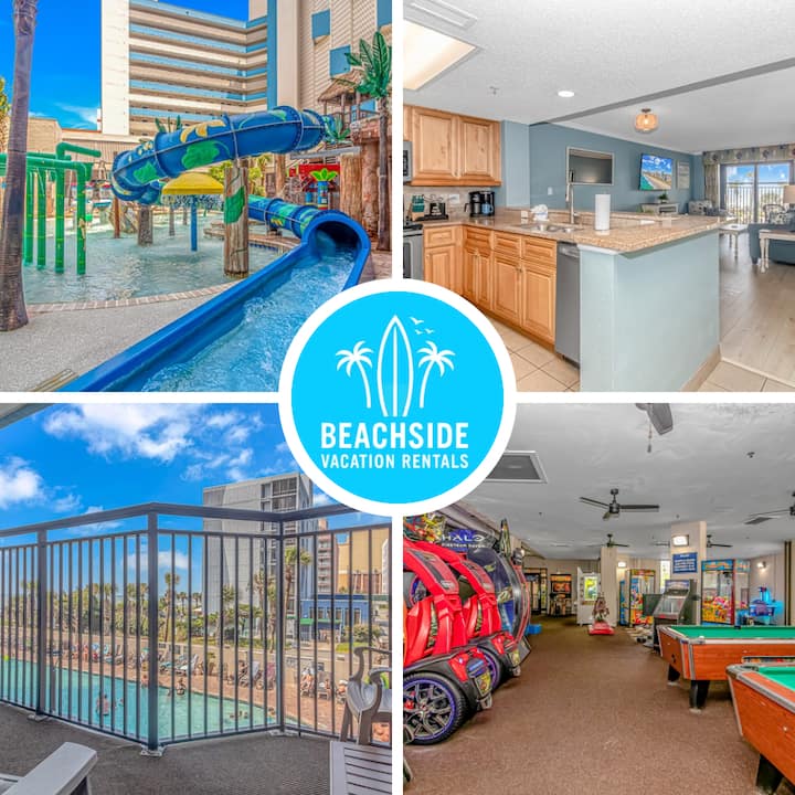 Updated 3br W/ Views & Waterpark - Myrtle Beach, SC