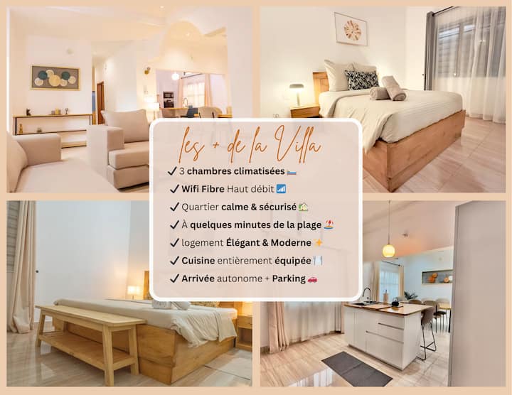 Cosy & Moderne Maison à Fidjrosse (Plage & Mer) - Bénin