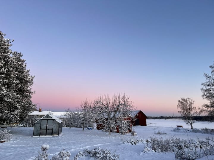 Hof I Holzhaus I 4 Gäste I Garten I Sauna I See - Sweden