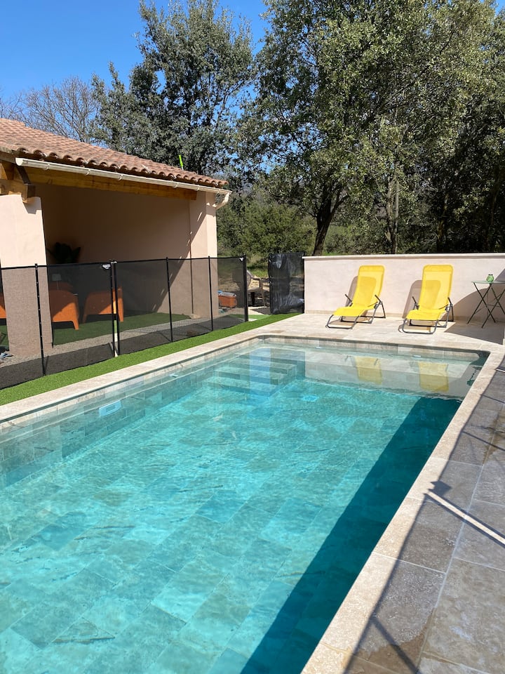 Maison De Campagne + Piscine 6,5mx3,5m Pour 2025! - Bédoin