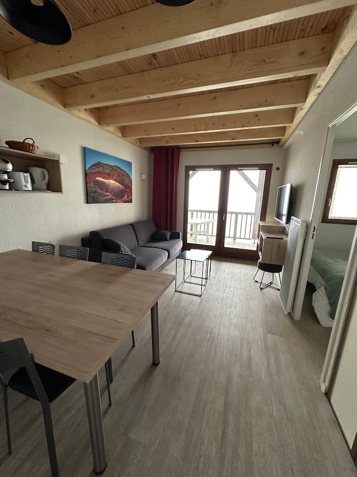 La Mongie Duplex 62m2 T4 Vue Piste, Piscine, Etc. - La Mongie