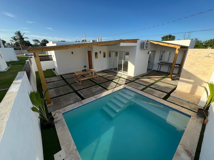 Villa, Own Pool, 3 Min Cocobongo Energy Incluided - Punta Cana