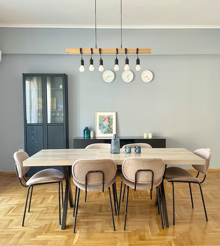 Cozy 3brs Family /Group Haven Near Metro&acropolis - Athen