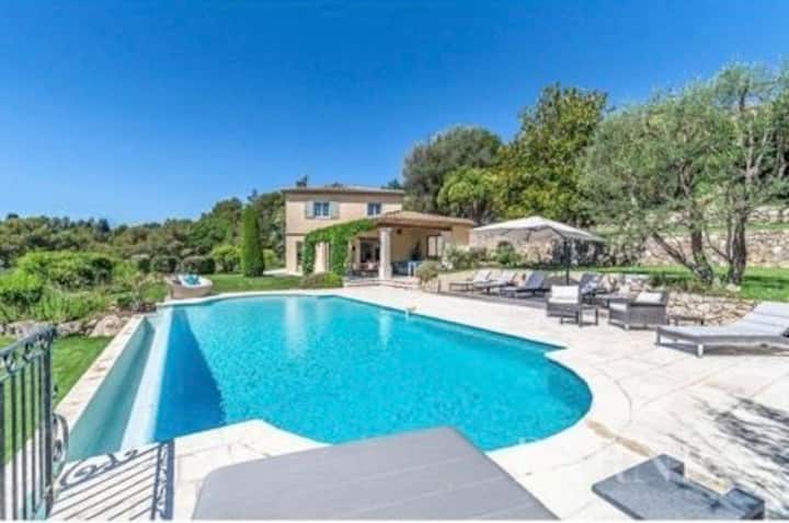Villa Piscine Verdoyante - Antibes